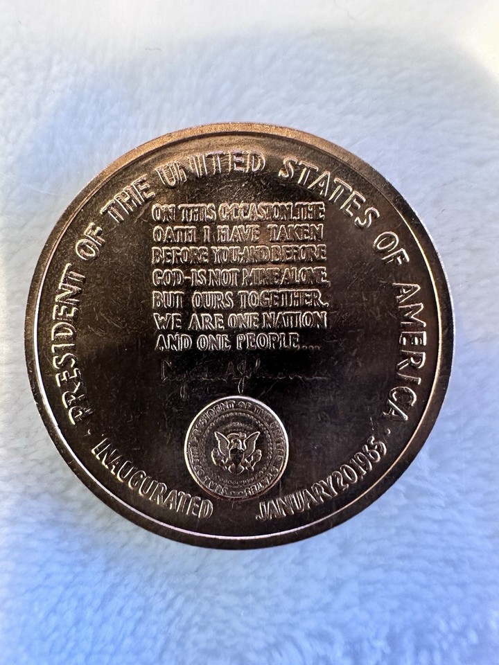 Lyndon B. Johnson Presidential Inauguration Medal | eBay