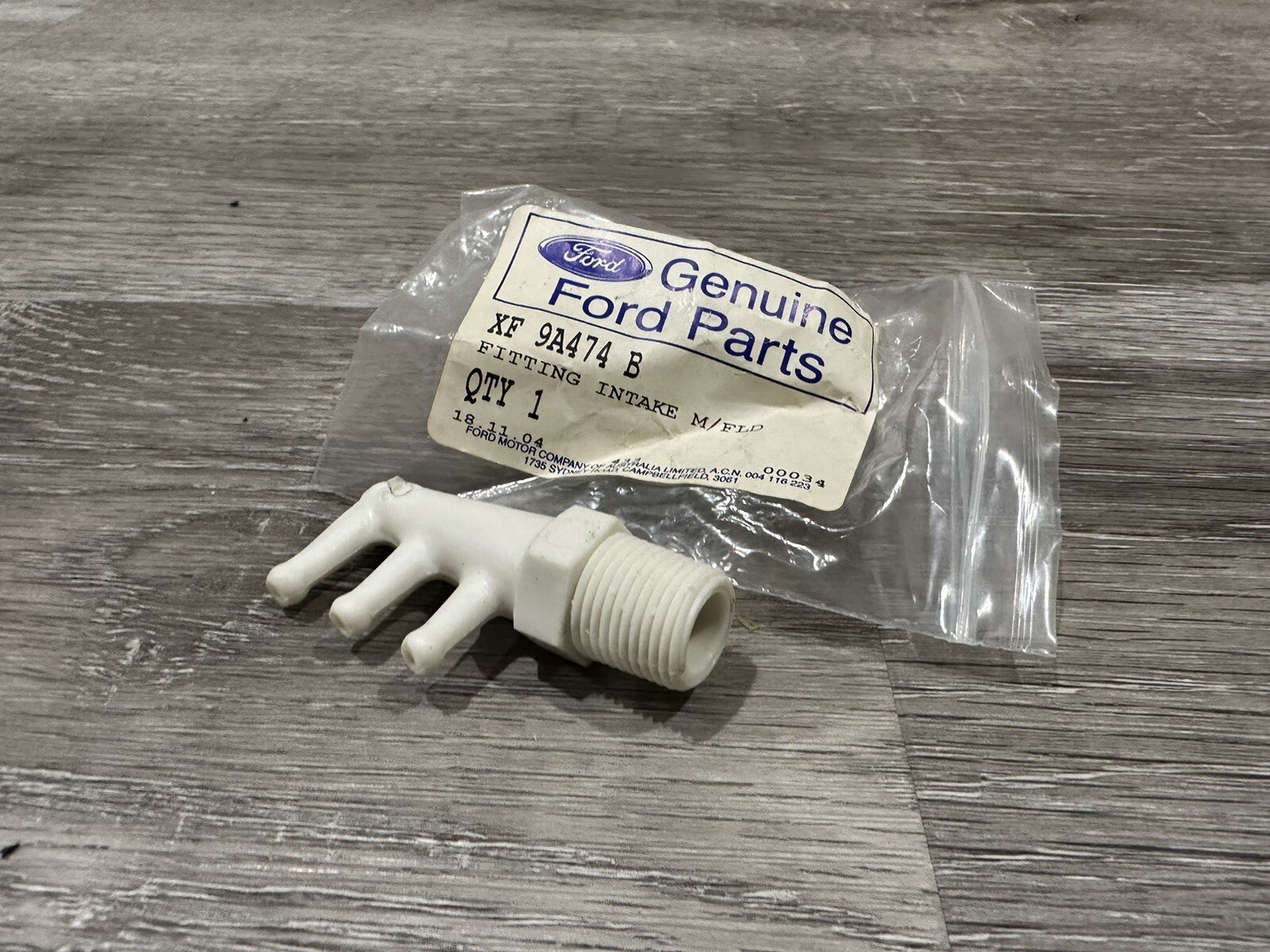 NOS XD XE XF Intake Manifold Vacuum Tree 3 Outlets Genuine Ford ...