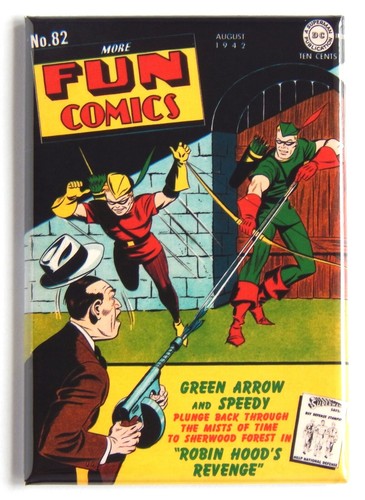 More Fun Comics #82 FRIDGE MAGNET comic book green arrow | eBay