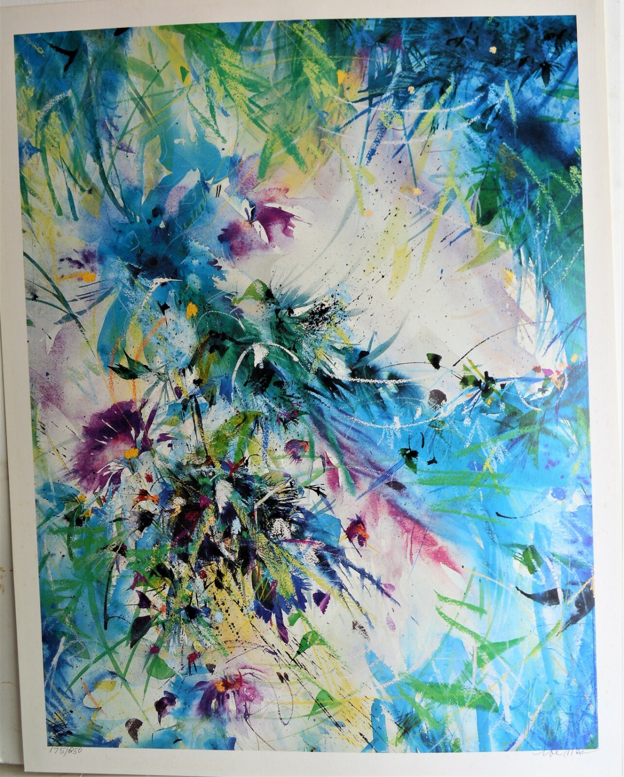 ZOE MAC ORIGINAL OFFSET LITHOGRAPH SIGNED NUMBERED TITLED PIECE FOR ...