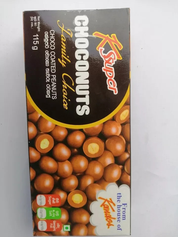 KANDOS PREMIUM Choconut CHOCO COATED PEANUT Family Choice CHOCOLATE ...