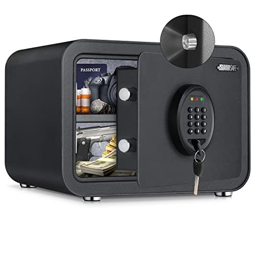 Home Safe Box With Inner Light Caja Fuerte Small Deluxe Digital ...