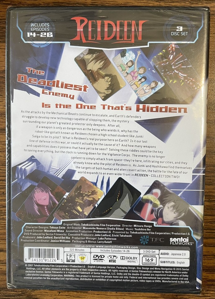 Reideen DVD Collection 2 Sealed 814131012265| eBay