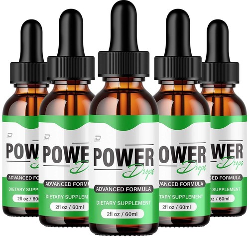 (5 Pack) Power Drops – PowerDrops Extra Strength All Natural Organic | eBay