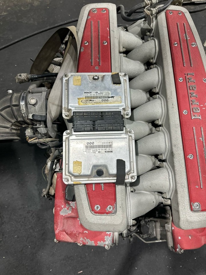 Ferrari F140C 6.0L V12 Engine + Gearbox & Driveshaft – OEM, Classic ...