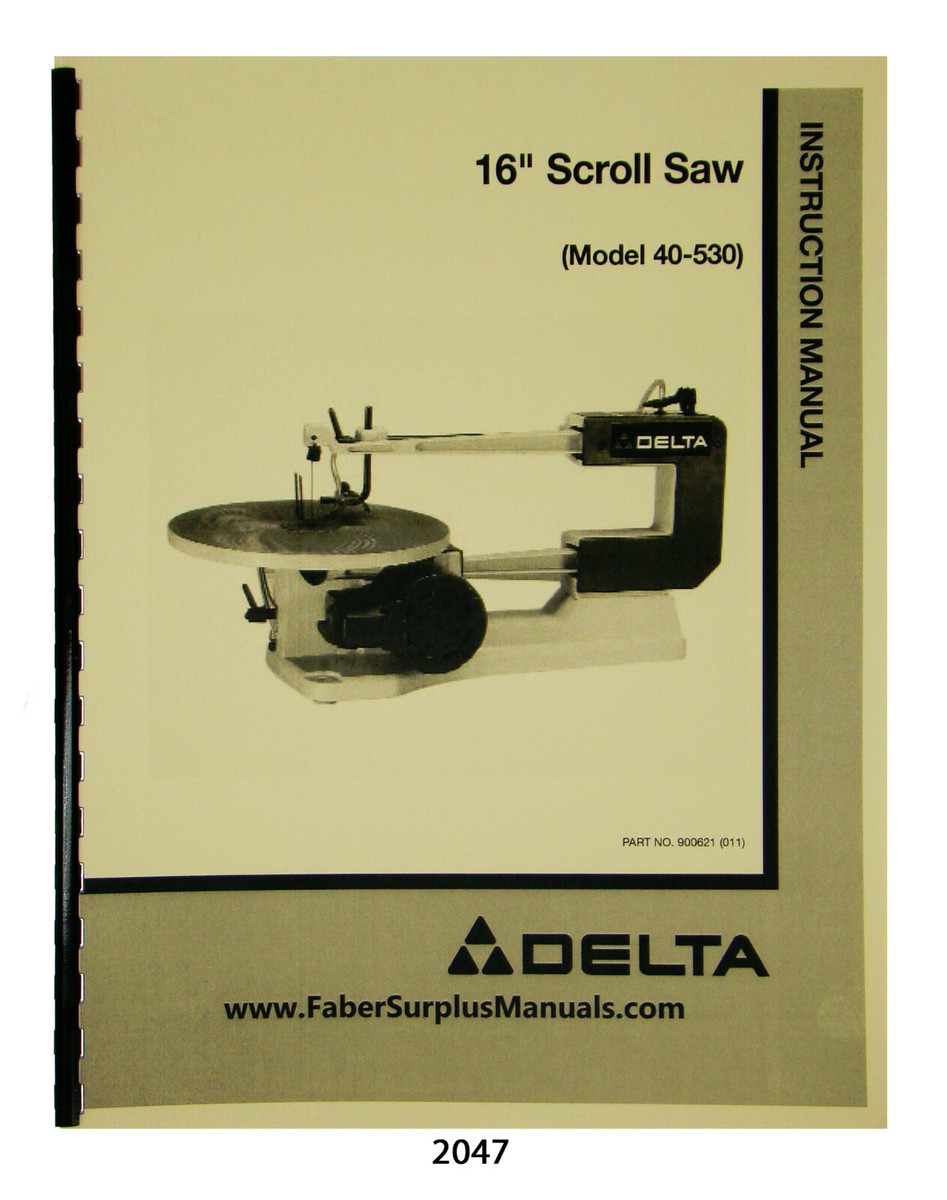 Delta Scroll Saw 40 530