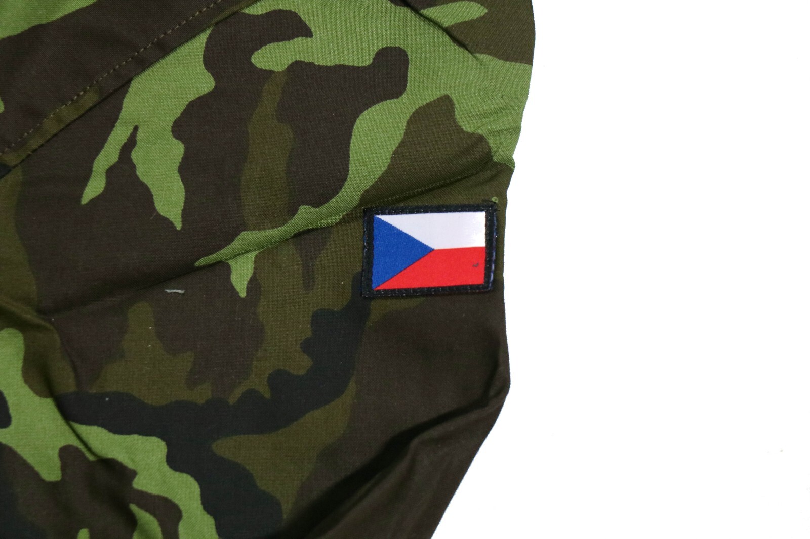 Medium (170/35-36) - Czech Army M95 Woodland Camo Combat Shirt Military ...