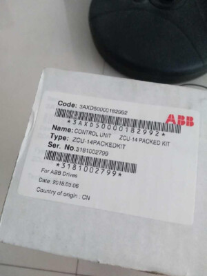 NEW ORIGINAL ABB ZCU-14 ACS880 CONTROL UNIT ZCU14 EXPEDITED SHIPPING | eBay
