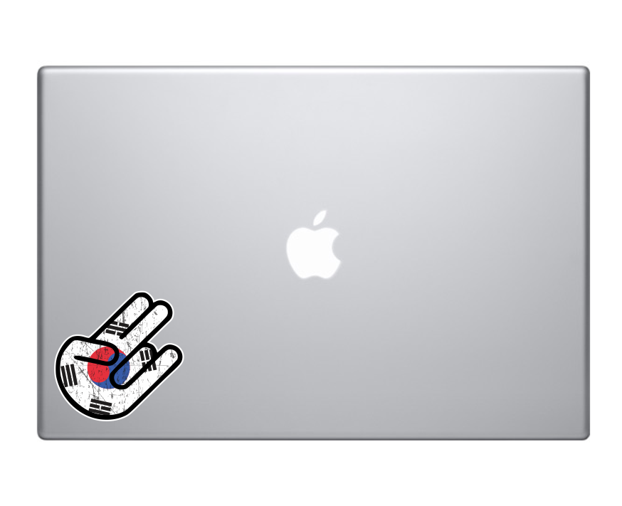 Shocker Korean Flag Sticker Vinyl Decal Korea Dope Car Sticker Fits ...