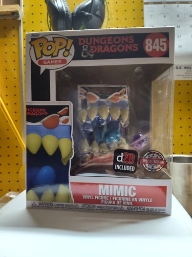 Funko Pop! Vinyl Super 6 in: Dungeons & Dragons - Mimic - GameStop ...