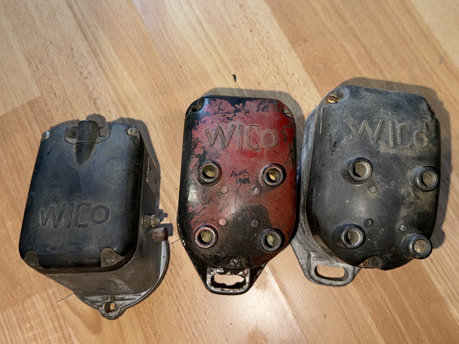 3 Vintage WICO Model X Magnetos XH1295 XH1343 Tractor John Deere | eBay