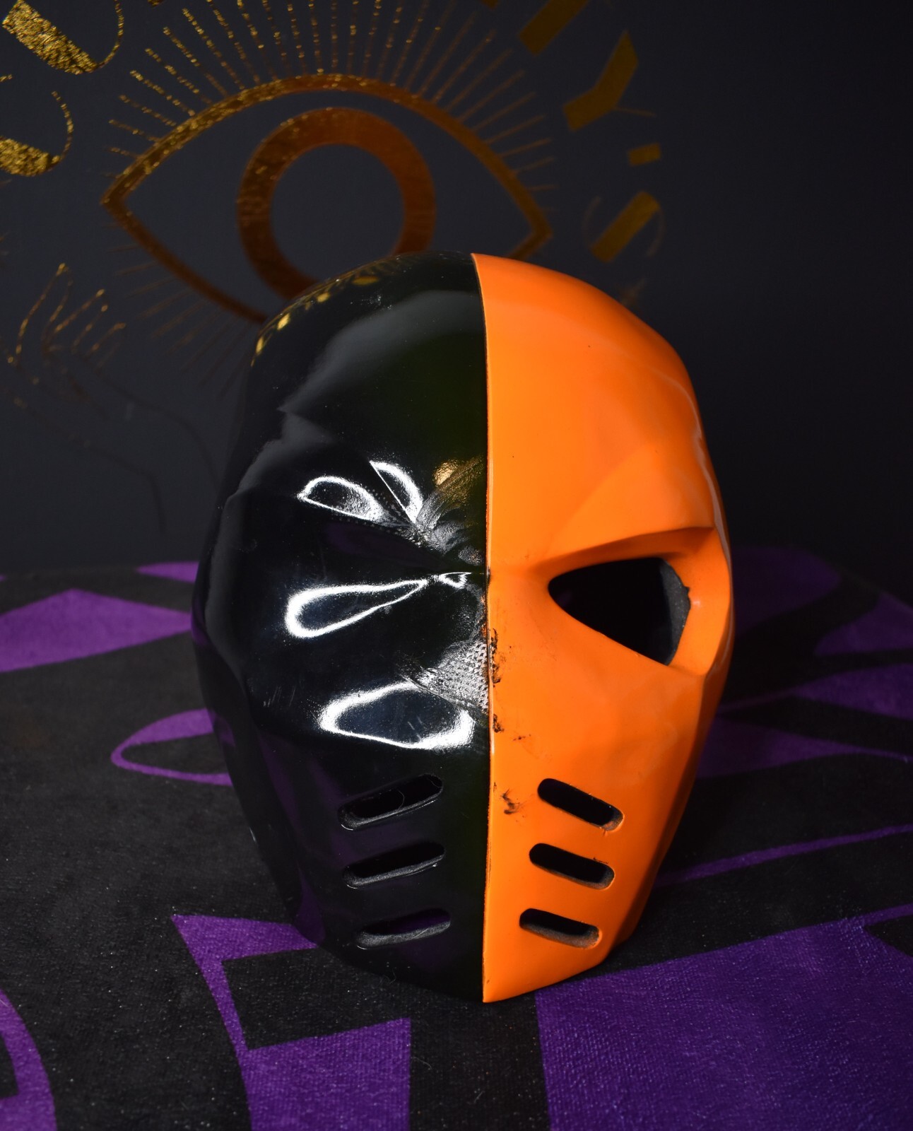 Xcoser DeathStroke Arrowverse Helmet Mask Resin Full … - Gem