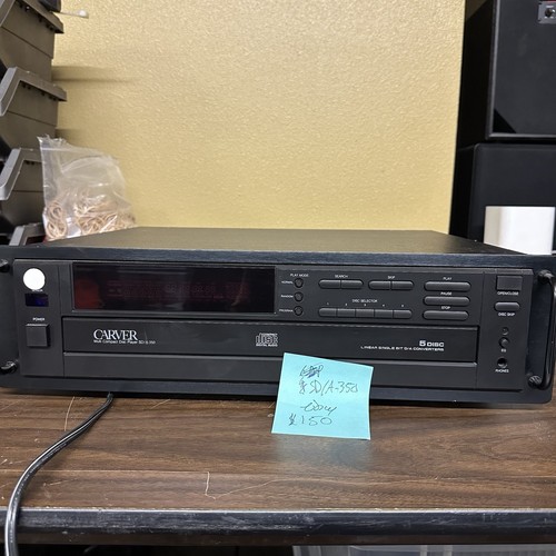 carver SD/ A-350 CD Player Powers On | eBay