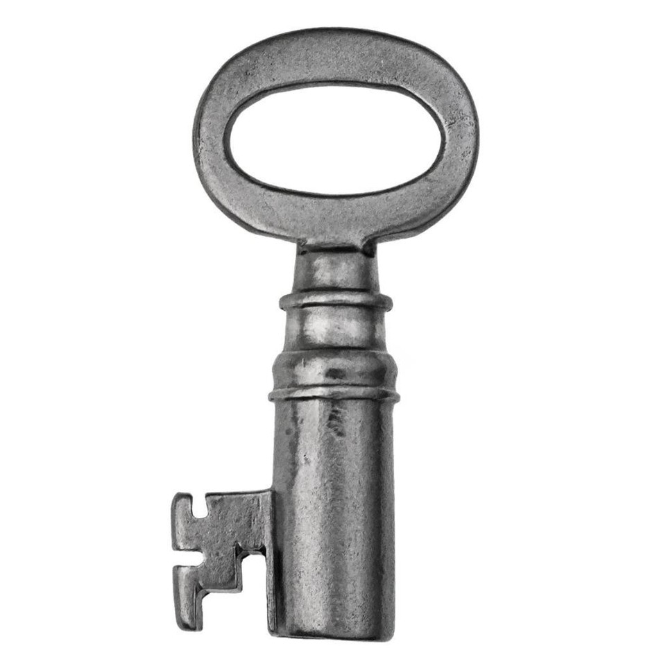 LARGE BORE CHEST or PADLOCK Key 2⅛" - Antique Key Vintage Key - ref ...