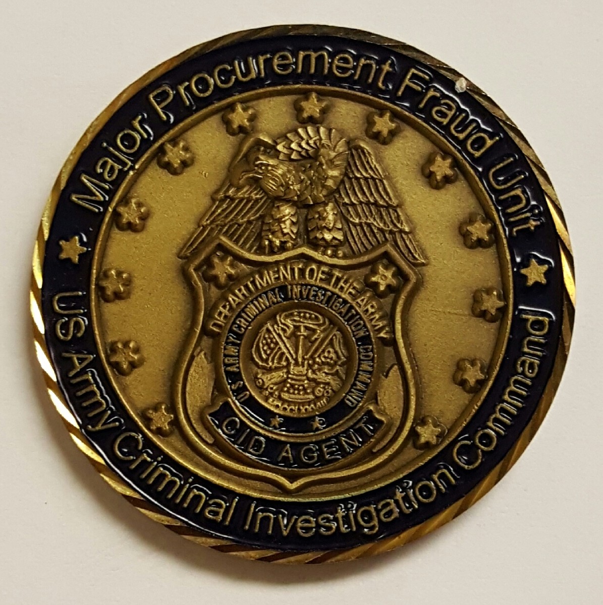 Us Army Military Criminal Investigation Command Metal