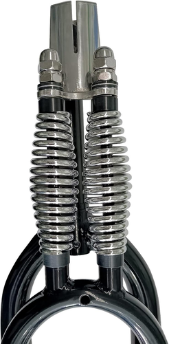 Deluxe 26" Double Springer Fork 1" Threaded, Disc Brake, V Brake ...