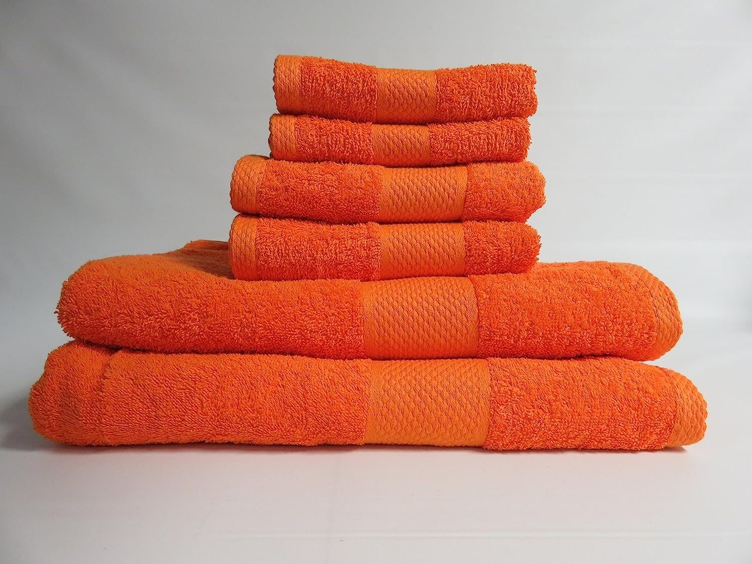 Bright Orange Towels