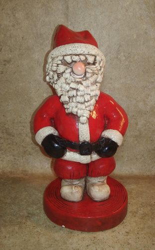 Vtg '75 Santa Sculpture Anne's Original Figurines # 1876 Plaster ...