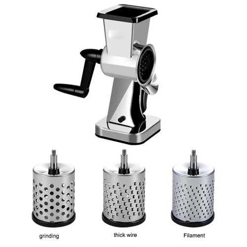 Hand-cranked 304 Stainless Steel Dicing Machine Multi-function Cheese ...