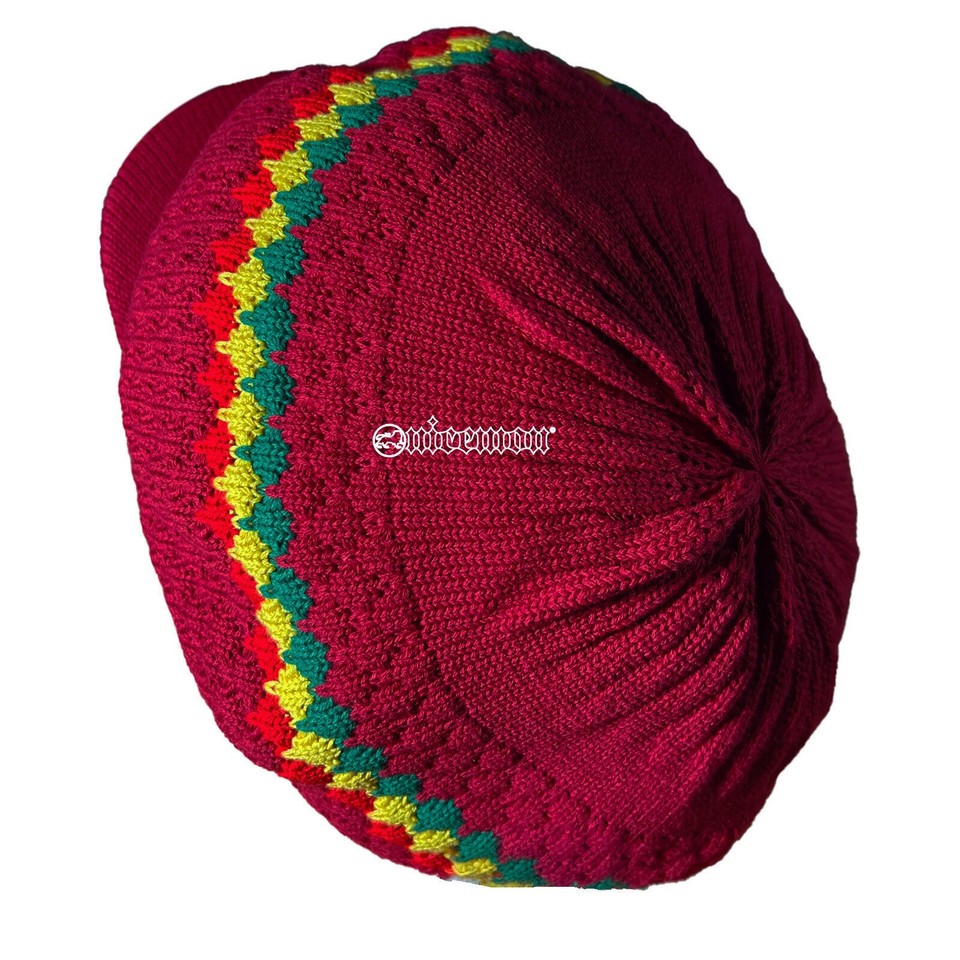 Rasta Rastafari Hat Cap Rastacap Reggae Jamaica Headwear Dreadlocks ...