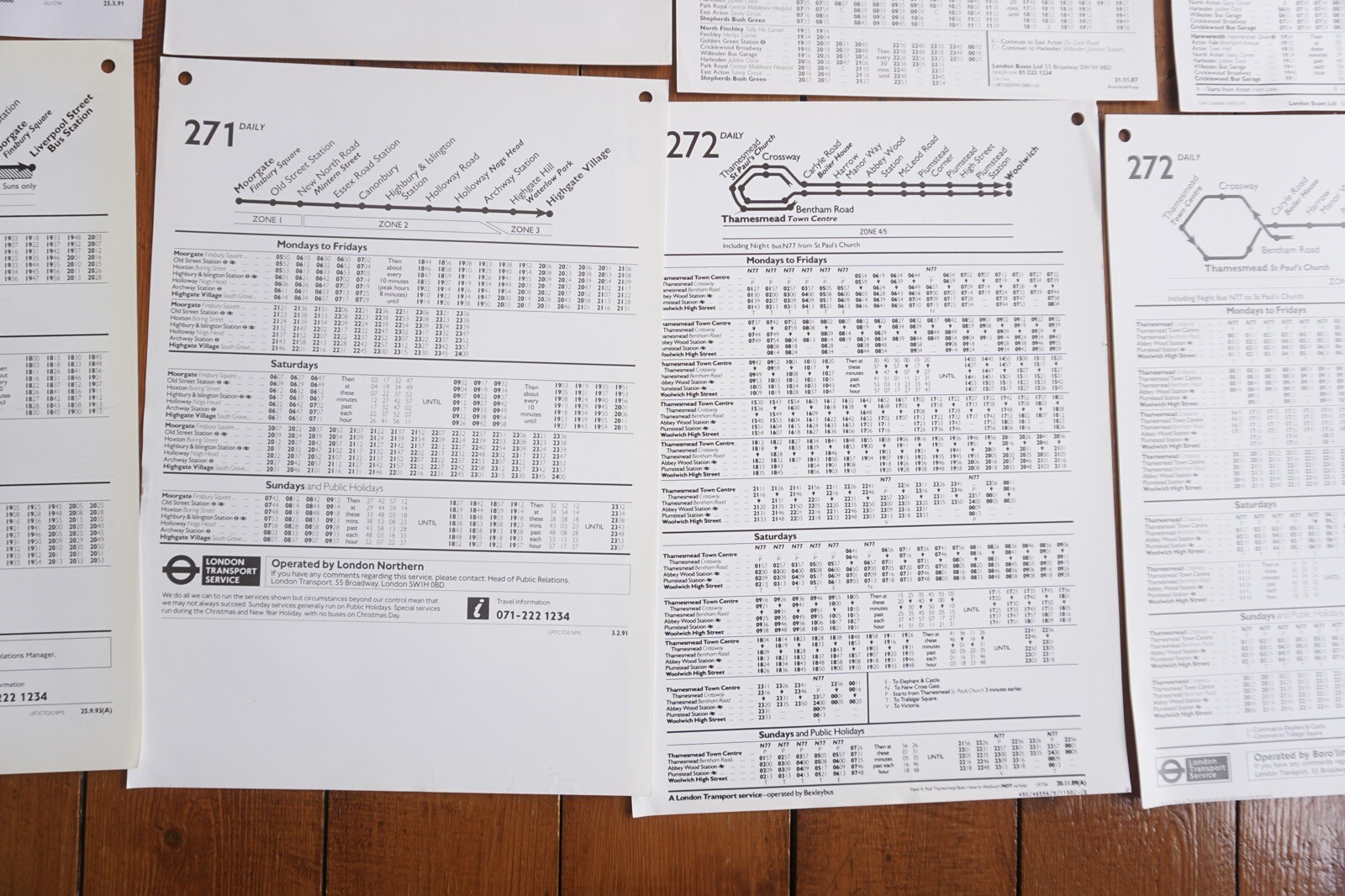 1980s London Transport Bus Timetable Panel Poster x20 Ref F | eBay UK