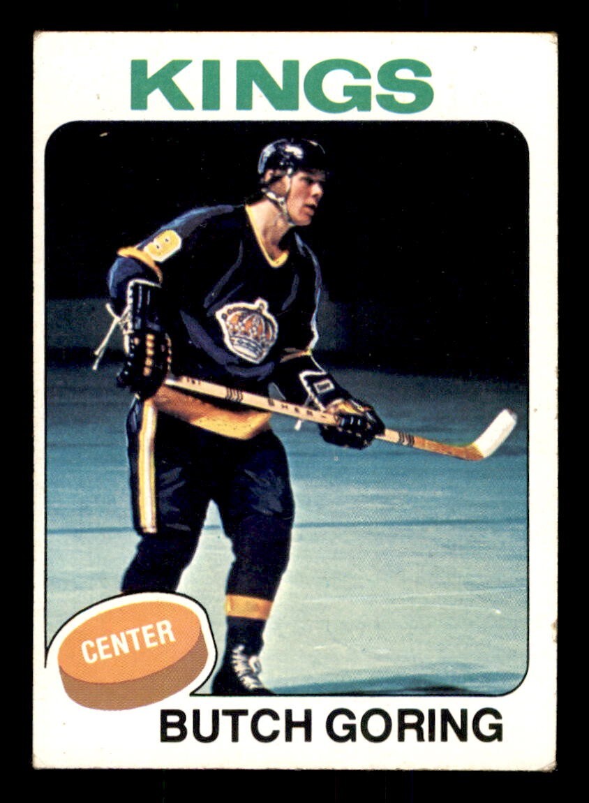 1975 Topps Hockey #221 Butch Goring VG/EX | eBay