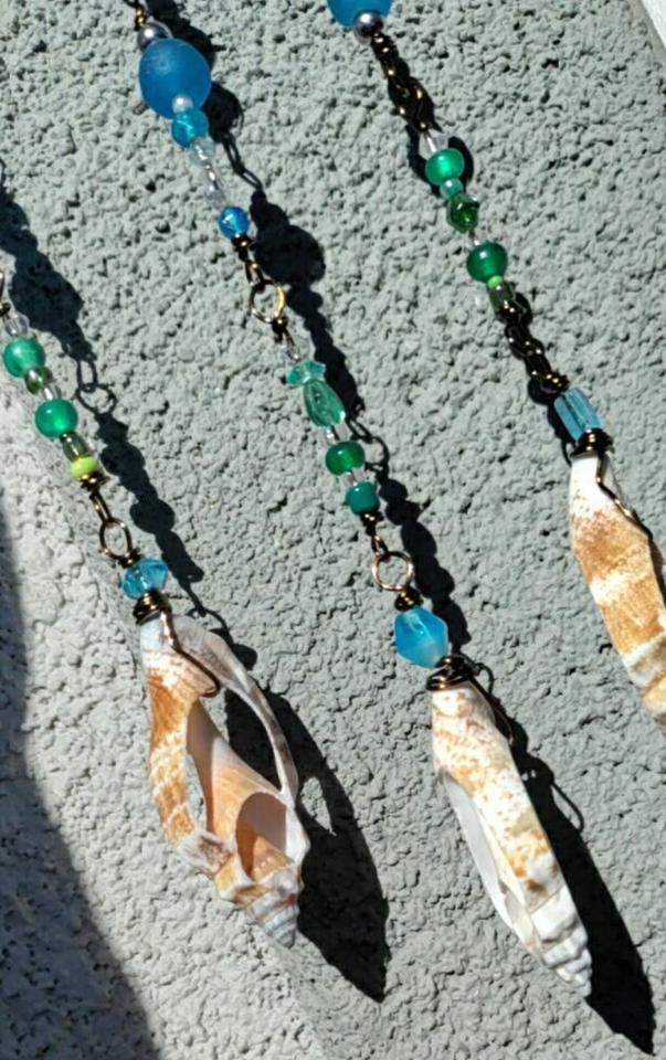 Beach Mobile Porch Colorful Sun Catcher Hostess Gift Indoor Outdoor ...