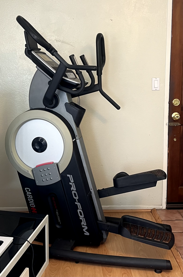 ProForm HIIT Trainer Elliptical Black/Grey Used in Great Condition PICK ...