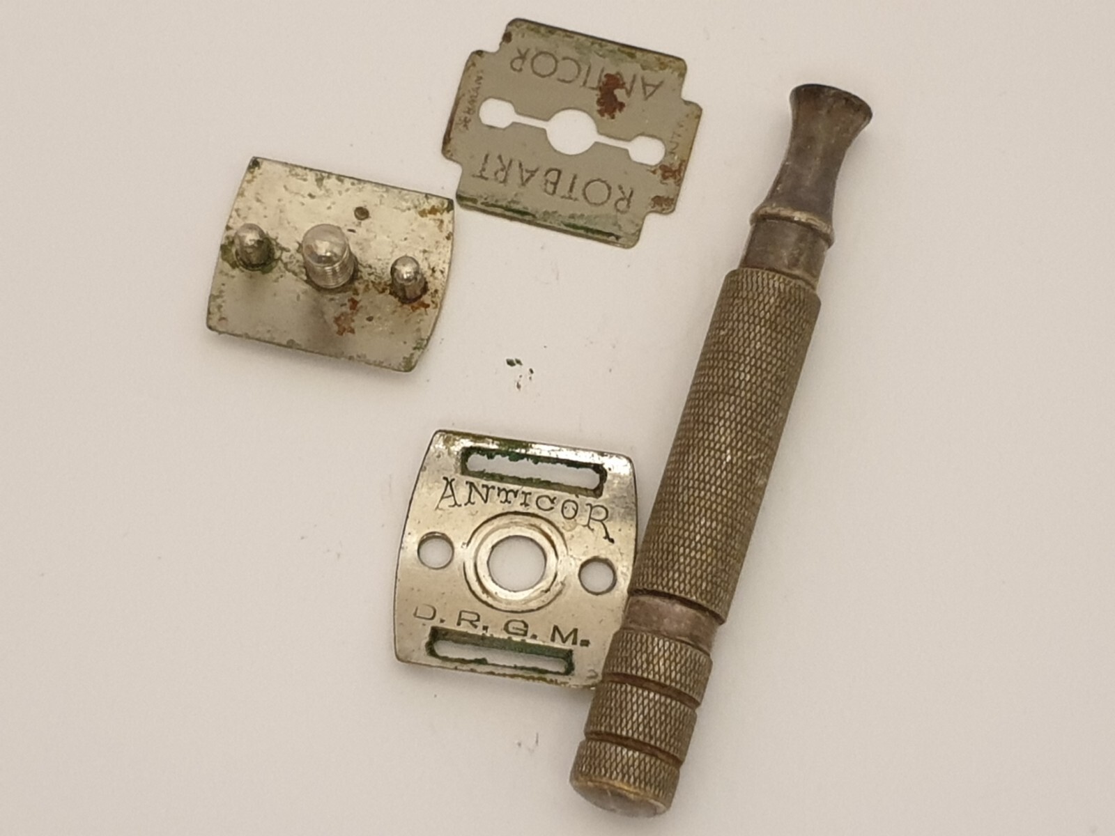 vintage safety razor DRGM GERMANY ARMY VERY RARE ! (No.П и К ) | eBay