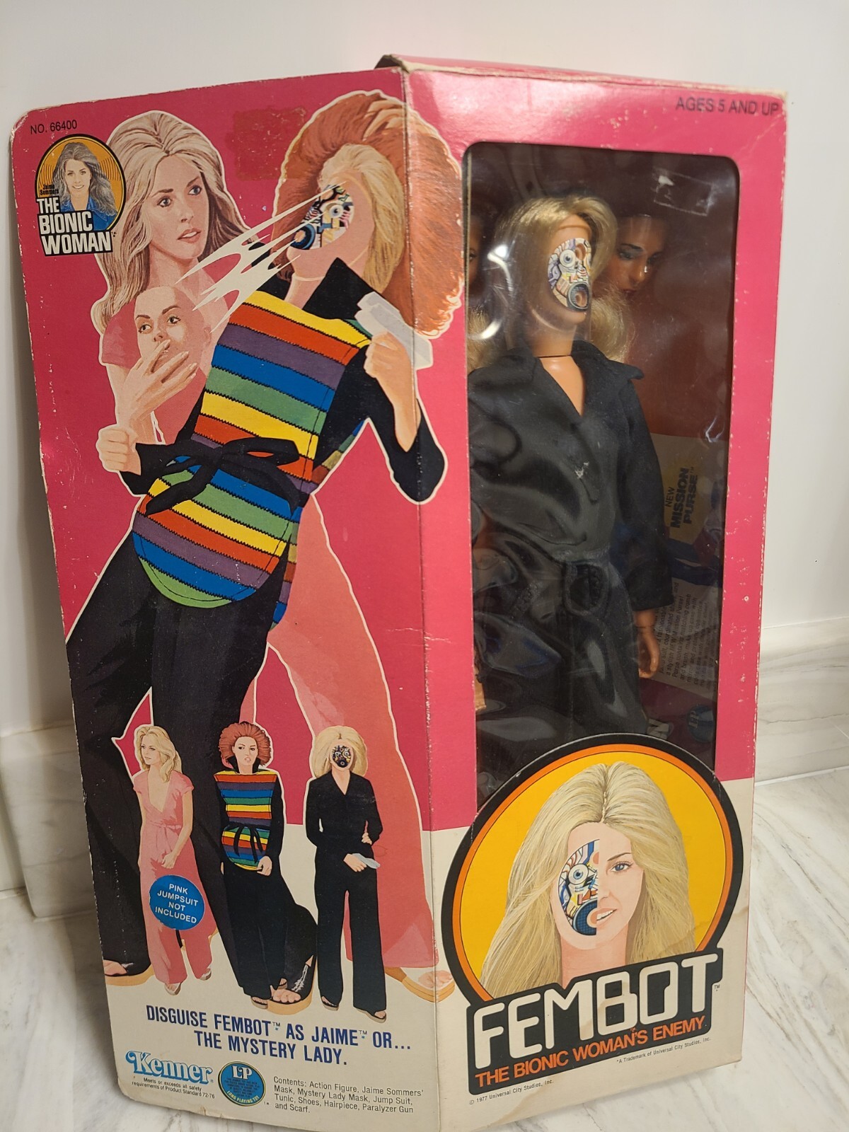 Kenner 1977 FEMBOT Bionic Woman’s Enemy Six Million Dollar Man *See ...