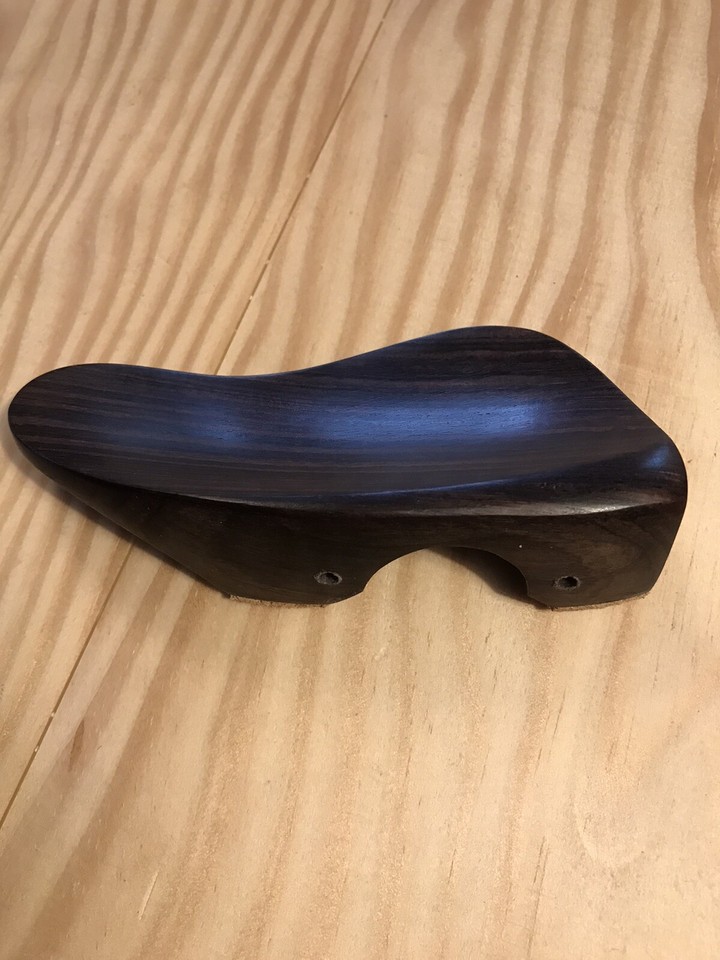 Natural Ebony Violin Chinrest 4/4 Size Fiddle Violin Parts Ear Shape ...