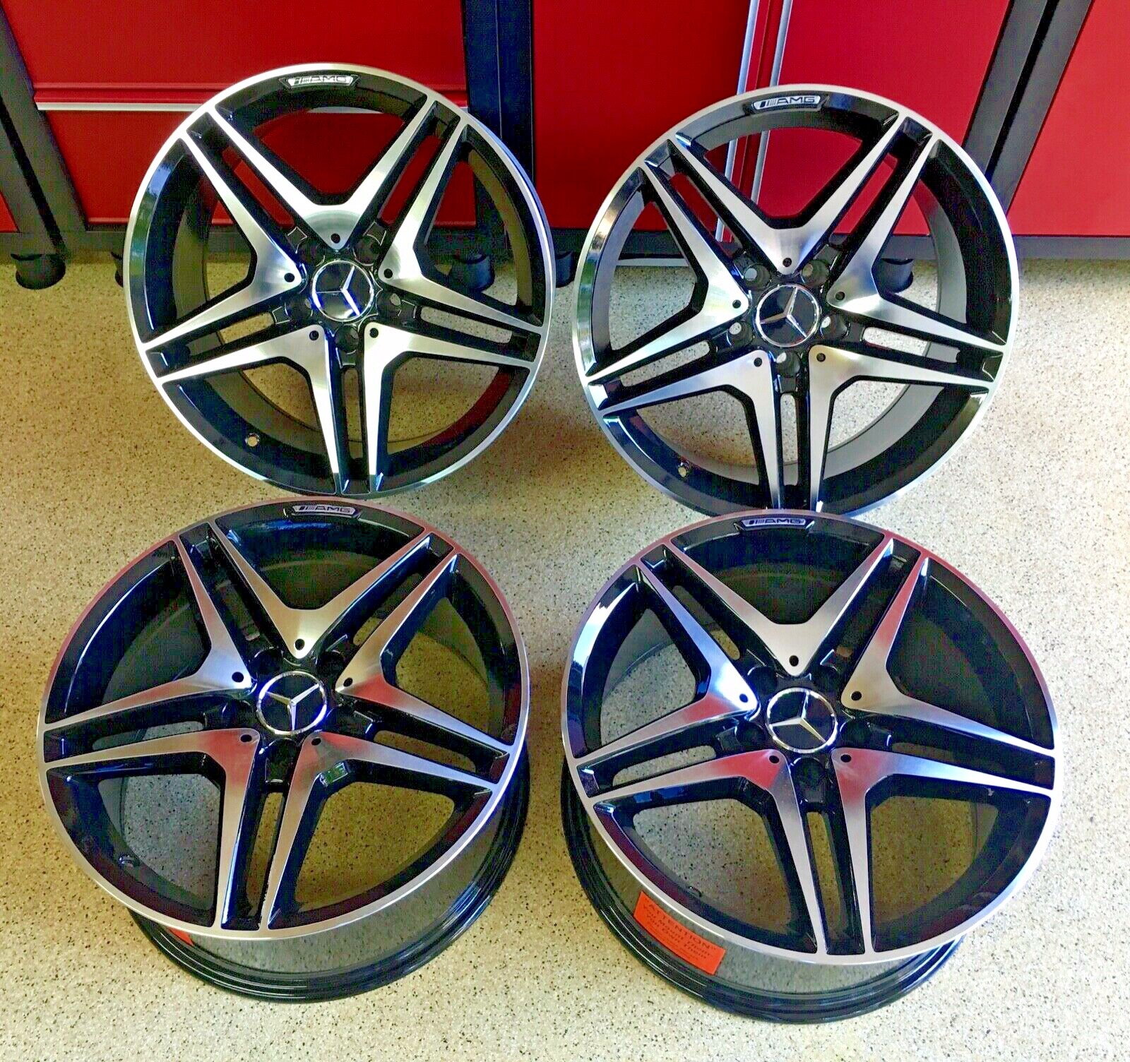 "2019 MERCEDES GLE63 19"" Rims Wheels SET4 | 9.5"" | Aluminum | 5x112 ...