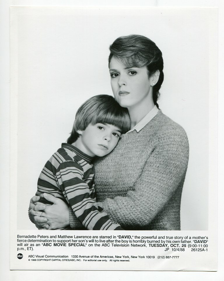 Bernadette Peters Child