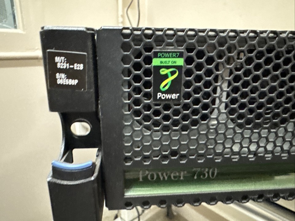 IBM 8231-E2C Power p730 Server, 3.55GHz 16 core, 2 x EPC3, PowerVM ...