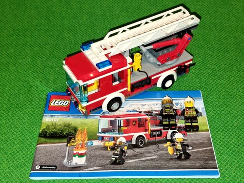 LEGO 60107 City Fire Ladder Truck (90% complete with instr., 2/2 ...