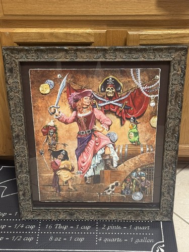 Disney Fine Art “A Pirate’s Life For Me” Redd Pirates Caribbean 1 of 95 ...
