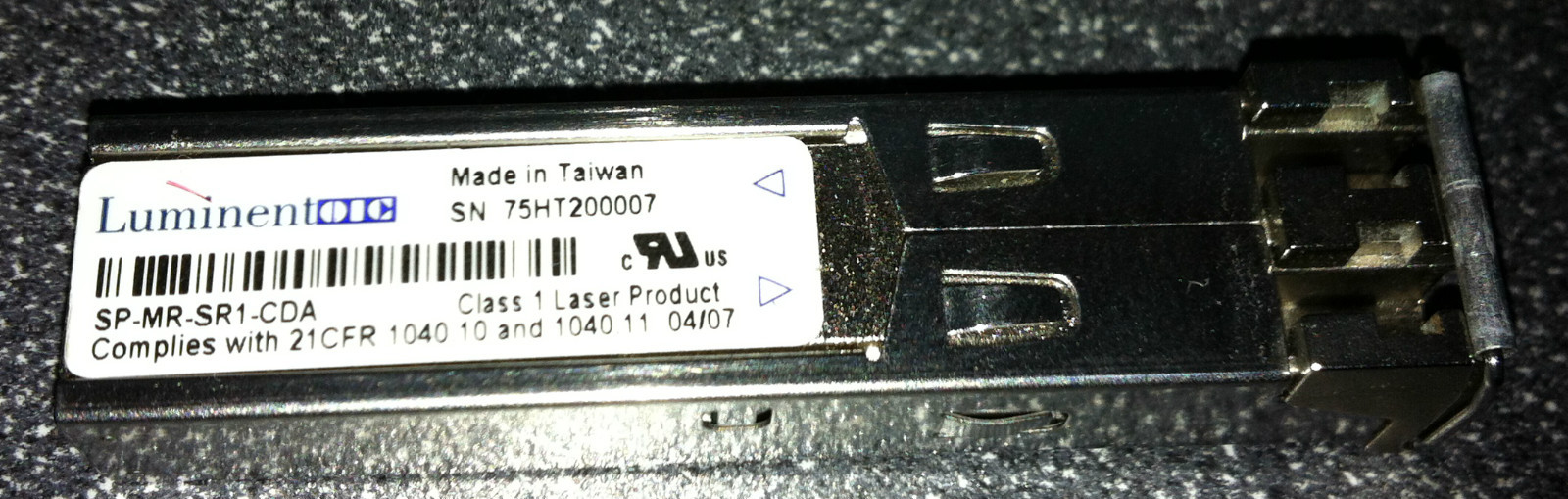 Luminent (Source Photonics) SP-MR-SR1-CDA Multi-Rate Transceiver SFP | eBay