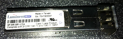 Luminent (Source Photonics) SP-MR-SR1-CDA Multi-Rate Transceiver SFP | eBay