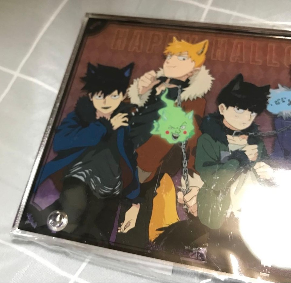 Mob Psycho 100 Halloween Double Acrylic Panel | eBay