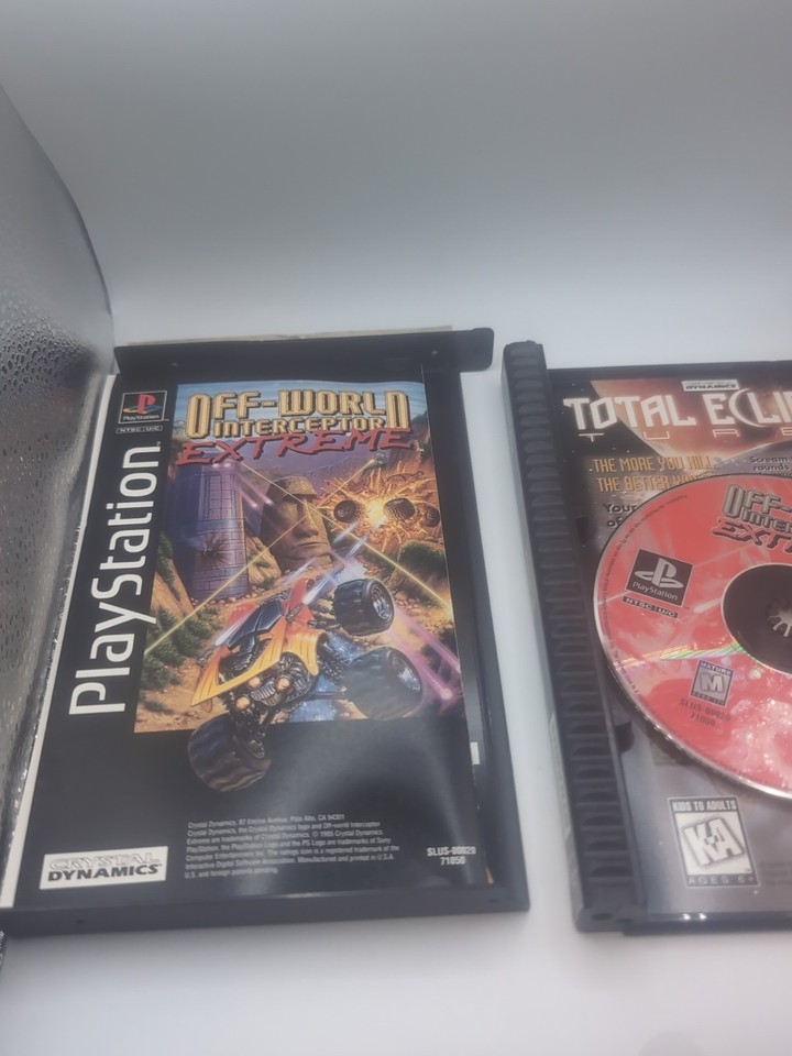 Off-World Interceptor Extreme Long Box PlayStation 1 PS1 Complete in ...