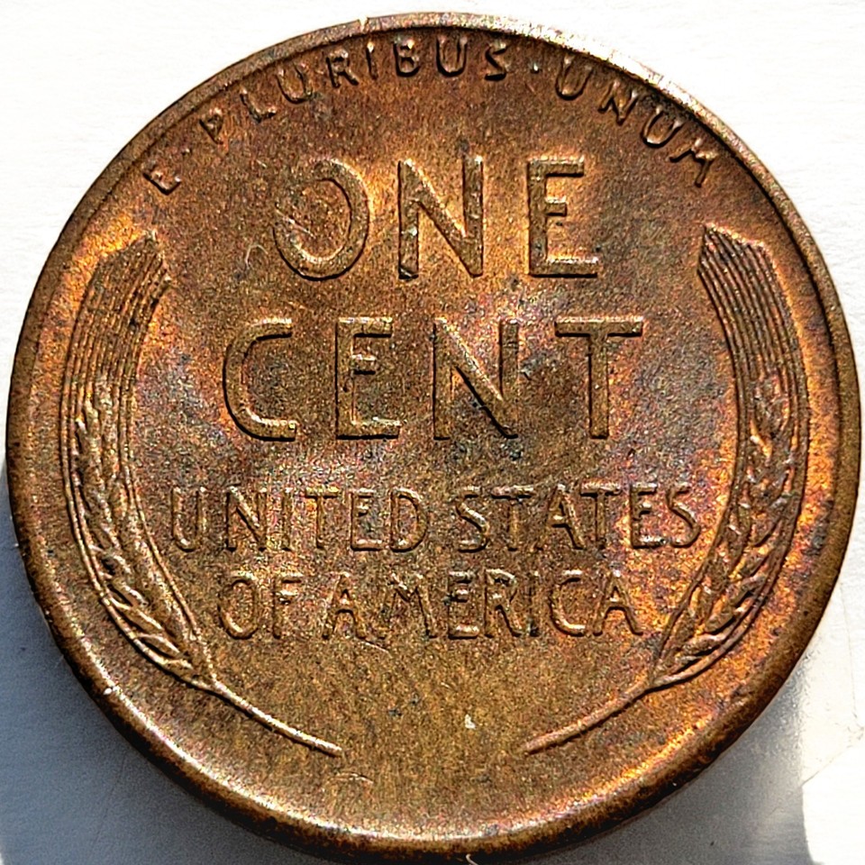 1950-S Lincoln Wheat Cent Penny GEM BU Unc Roll * Original Surfaces ...
