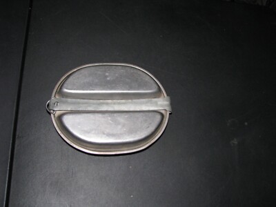 USGI US Military Steel Mess Kit w/ Utensils Set 1959 EA CO | eBay