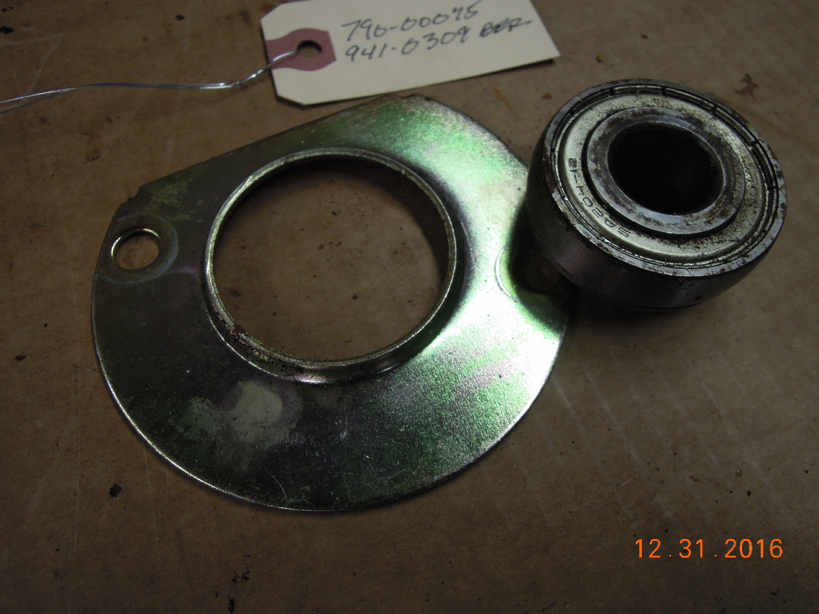 MTD TROT-BILT SNOW BLOWER AUGER BEARING ASM | eBay