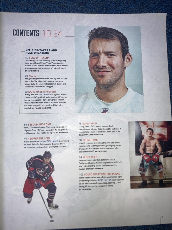 ESPN Magazine Issue December 3, 2007 | eBay