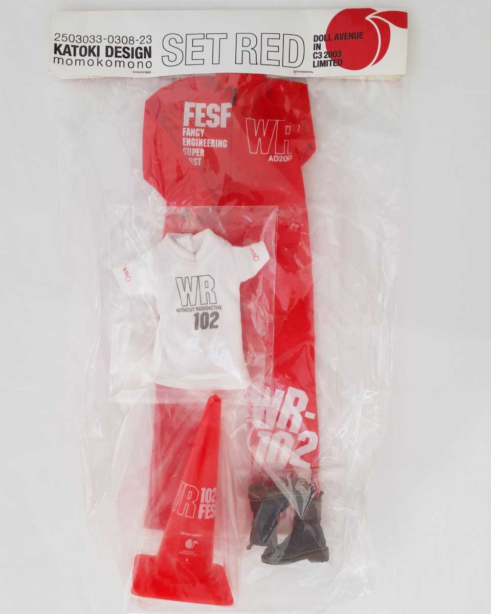 Katoki Hajime x momokodoll(KATOKI DESIGN SET(Red) momoko doll momoko | eBay
