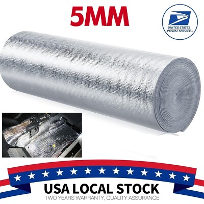 Automotive 80"x40" Sound Deadening Insulation Heat Barrier Noise Proof ...