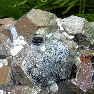 BIG 6 INCH BRILLIANT PERUVIAN PYRITOHEDRAL PYRITE CRYSTAL CLUSTER | eBay