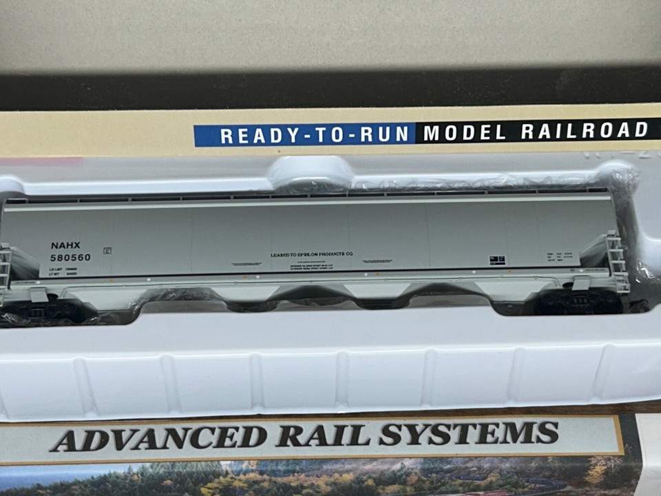 US RAILCAR 64ft PLASTIC PELLET HOPPER NATIONAL 6200- HO SCALE - LEASED ...