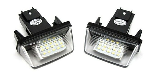 LED License Plate Light for Citroen C3 C4 C5 Berlingo Saxo Xsara ...