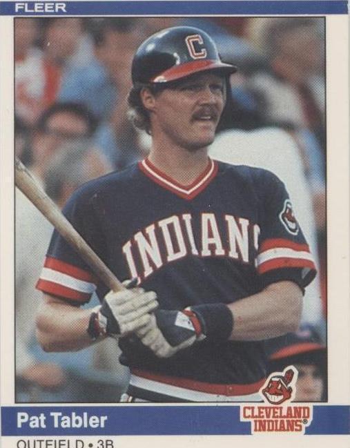 1984 Fleer - Pat Tabler #552 for sale online | eBay